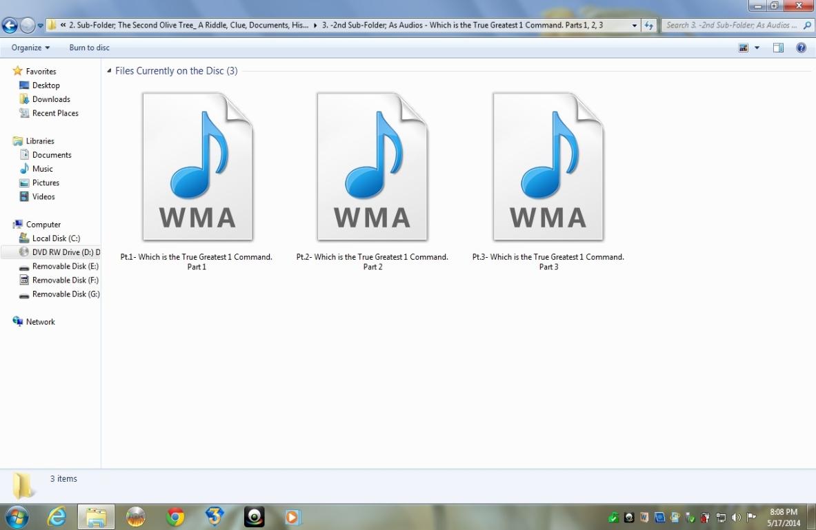 3 2nd Sub Folder As Audios Which Is The True Greatest 1 Command Parts 123